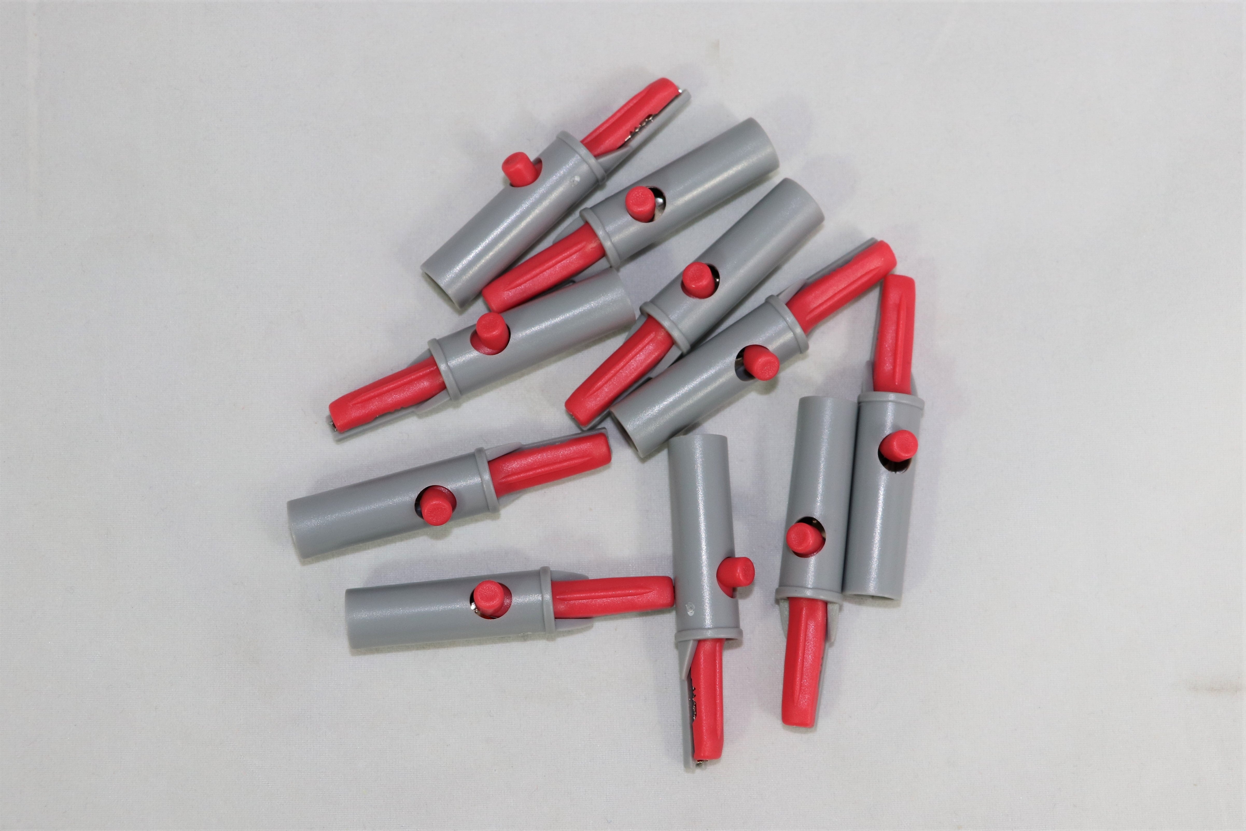 Alligator Adapter Clips, GE Compatible, 4mm, Banana, 9490-105, 10/Set ...